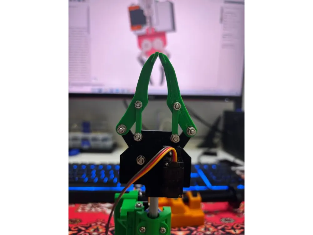 3D Printed Servo Gripper - Free 3D Print Model - MakerWorld