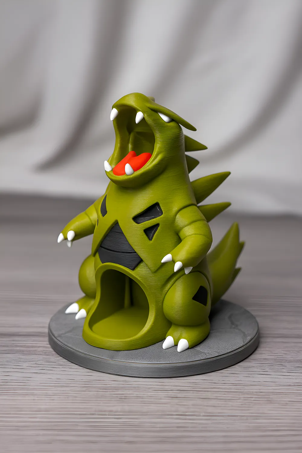 Tyranitar Dice Tower - Free 3D Print Model - MakerWorld