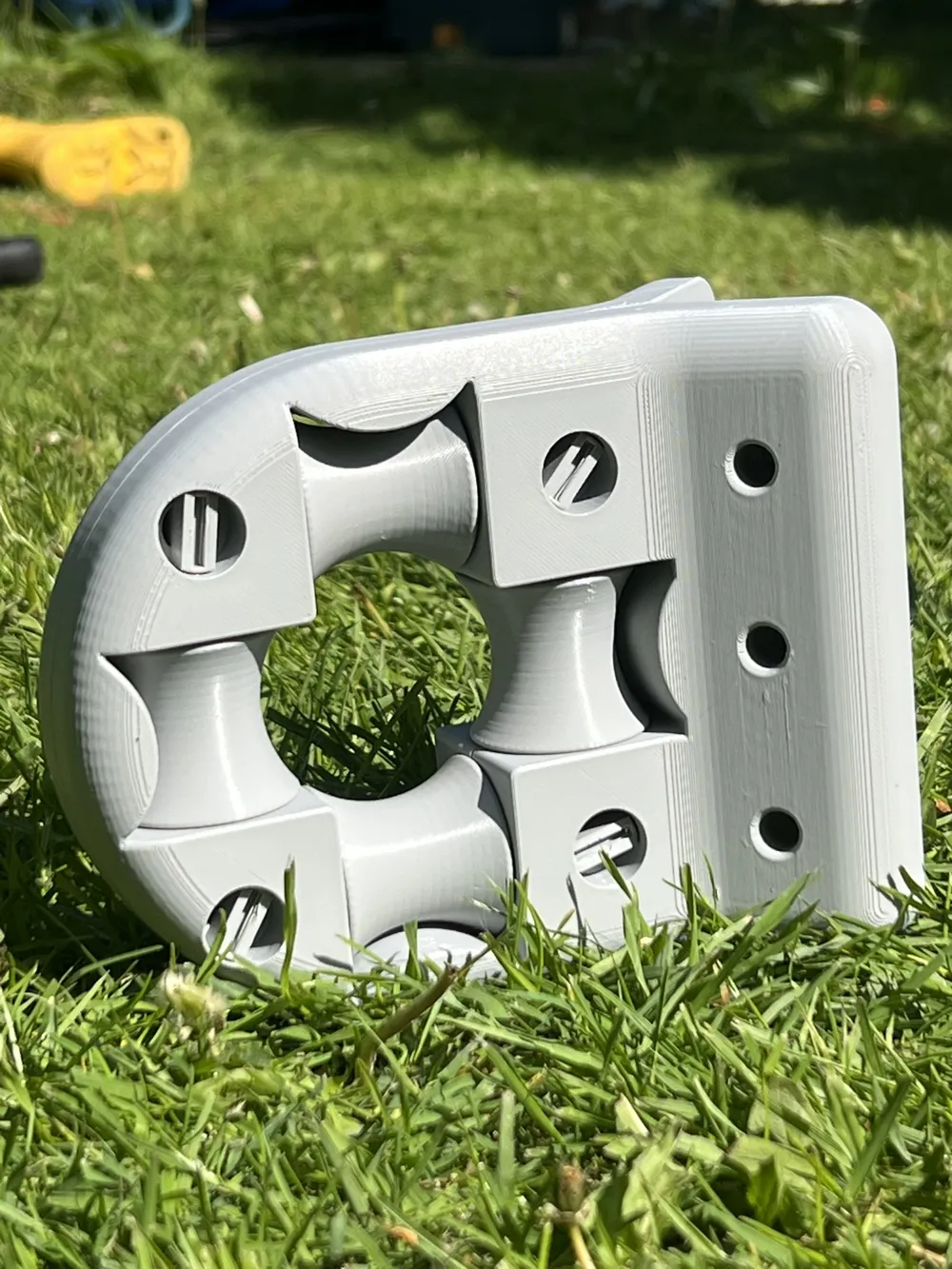 Garden Hose Roller Guide - Wall Corner/Flat Mount by The Manoeuvre ...