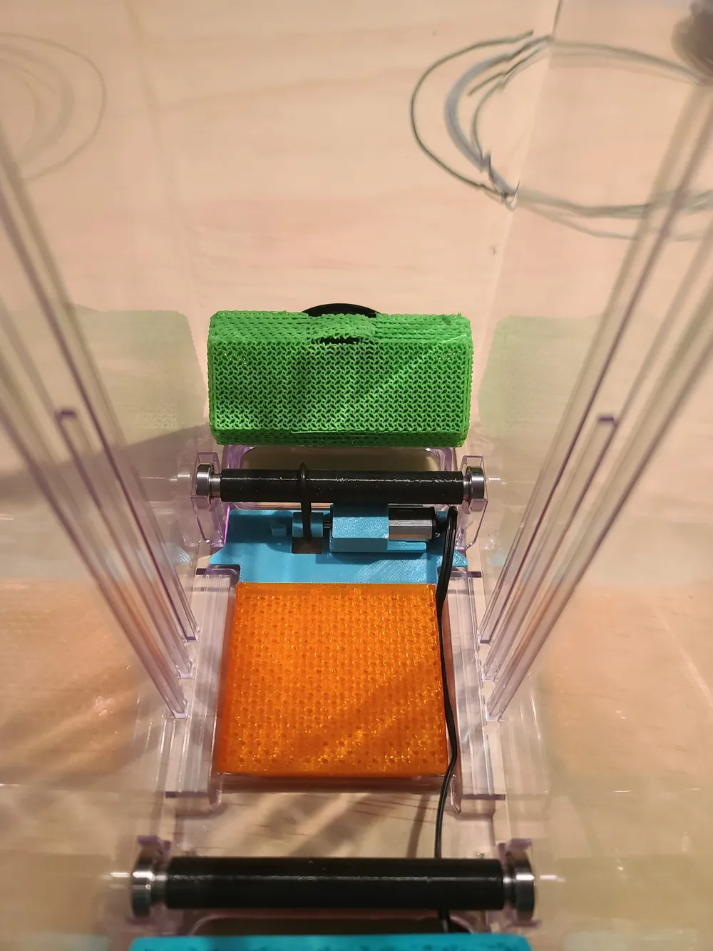 Polydryer motorized spool spinner V2 - Free 3D Print Model - MakerWorld