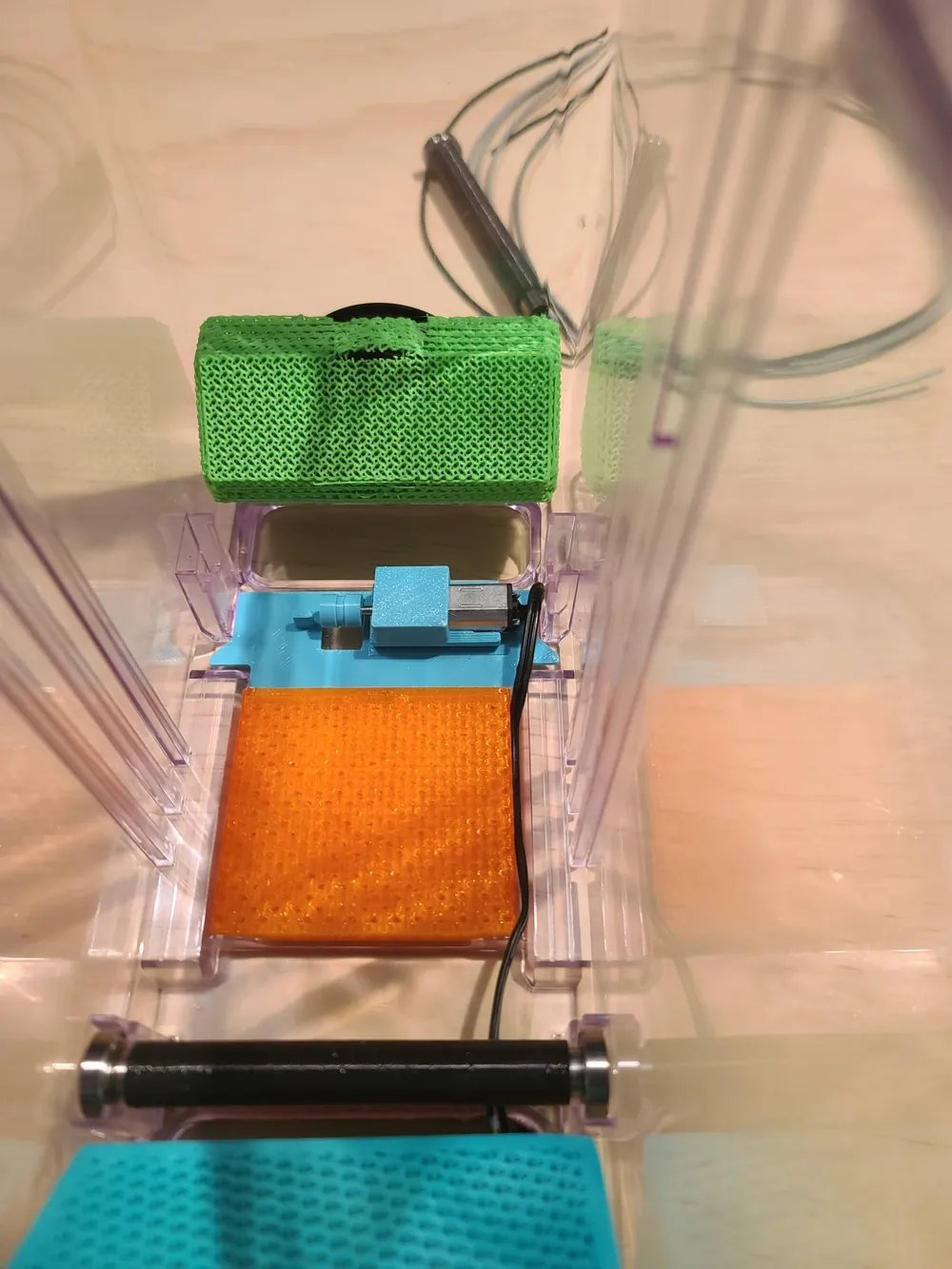 Polydryer motorized spool spinner V2 - Free 3D Print Model - MakerWorld
