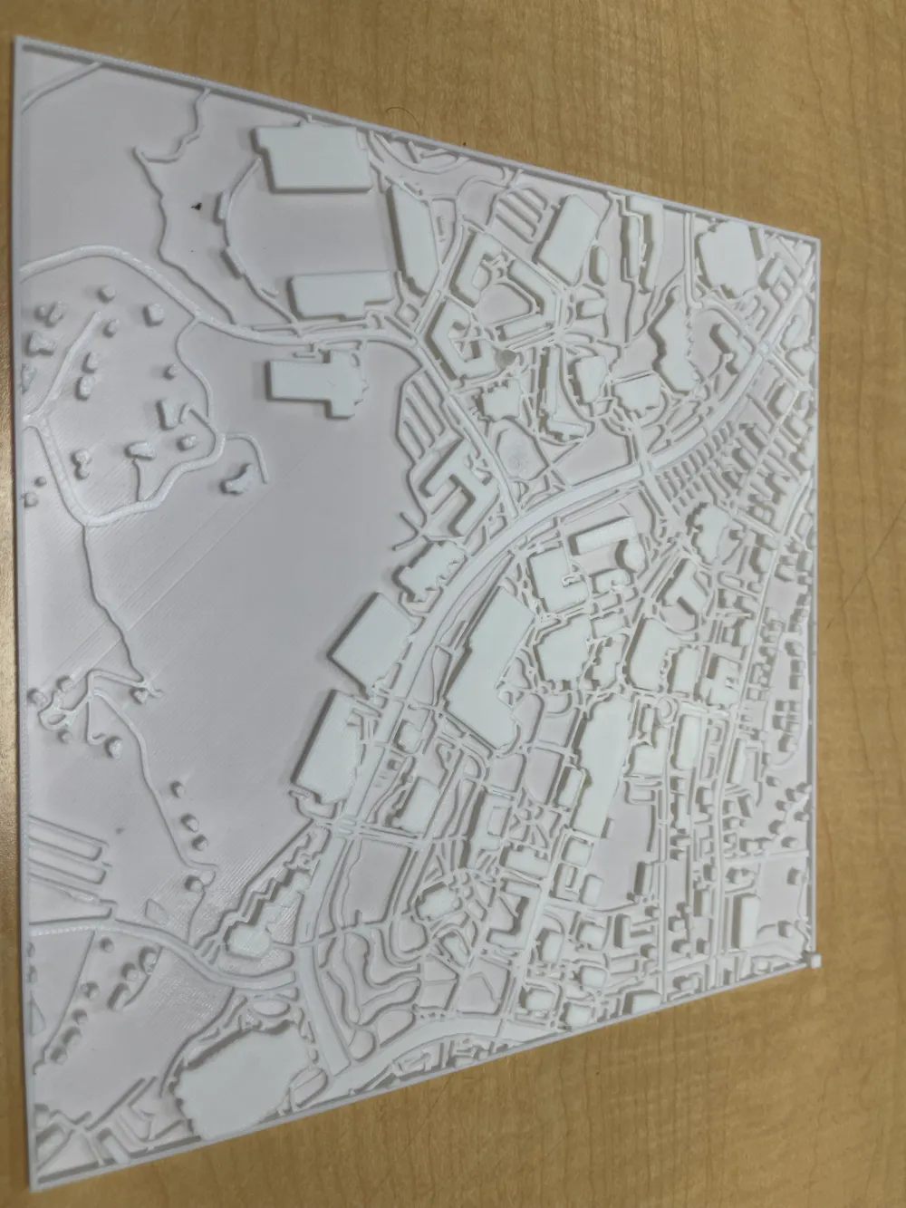Appalachian State University Topography Map by crazzybrad - MakerWorld