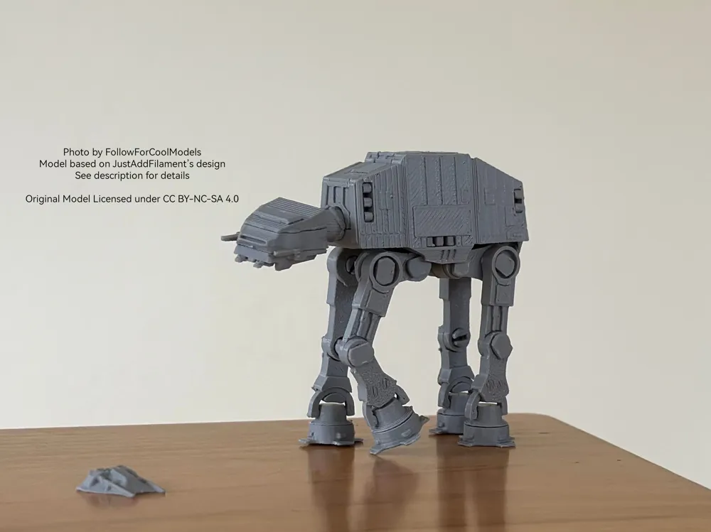 AT AT Kit Card | AT-AT Star Wars - Free 3D Print Model - MakerWorld