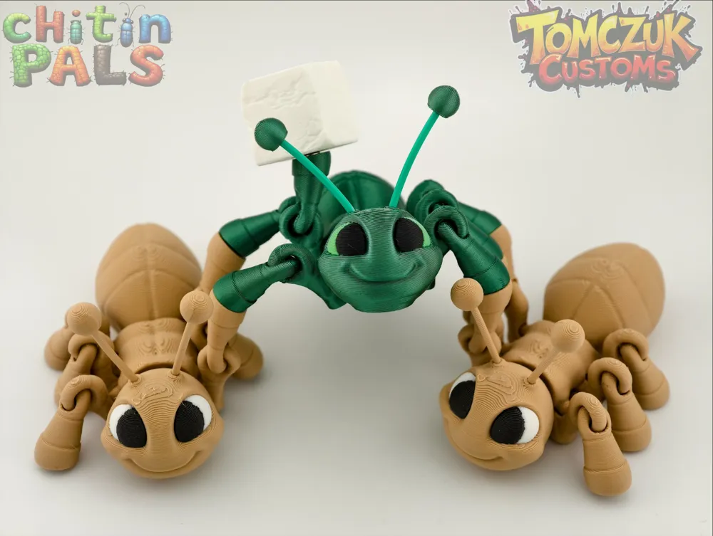 Chitin Pals: Magnetic ANT by TomczukCustoms MakerWorld: Download Free ...