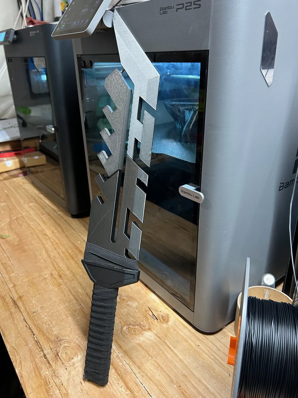 Nightspire - Short sword/machete - Free 3D Print Model - MakerWorld