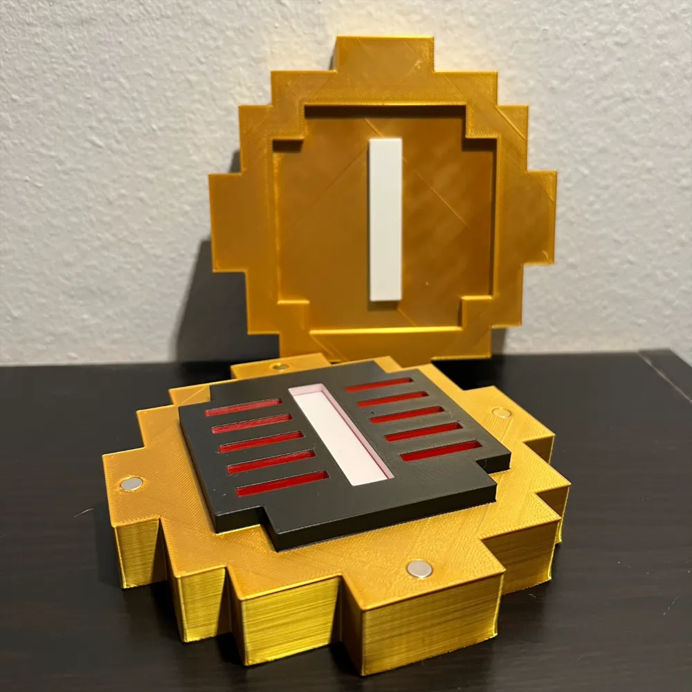 Retro Coin Switch Game Holder by Notamolerat - MakerWorld