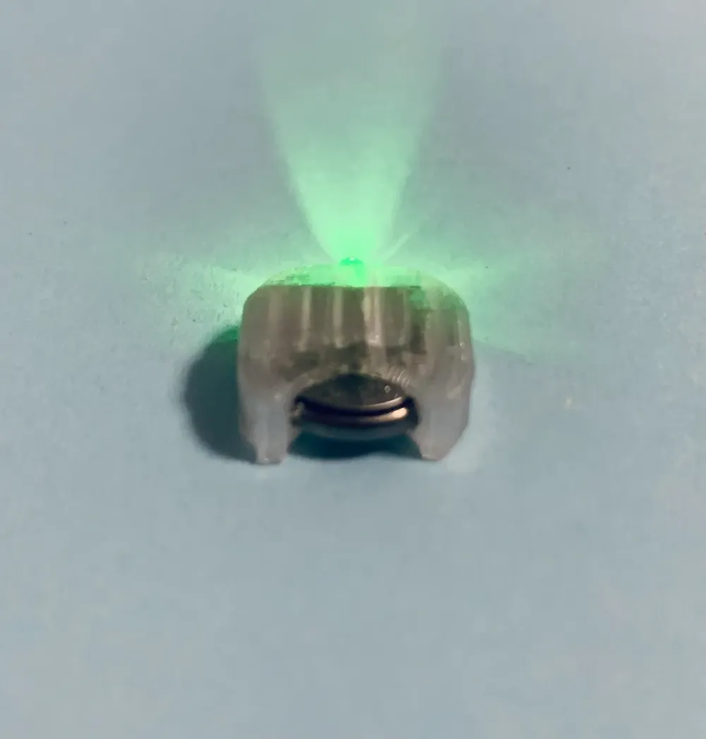 Button Cell Battery Multicolor LED Light by Maochen MakerWorld ...