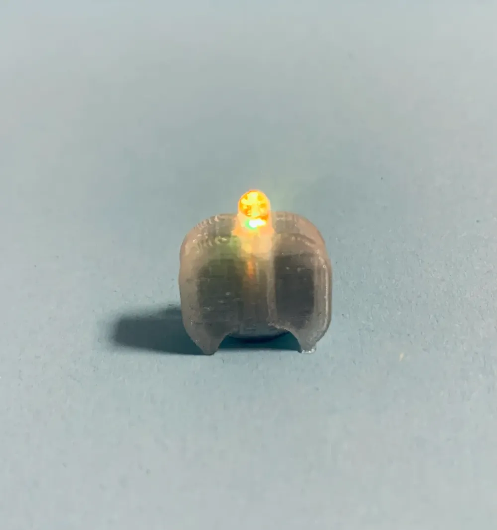 Button Cell Battery Multicolor LED Light by Maochen MakerWorld ...