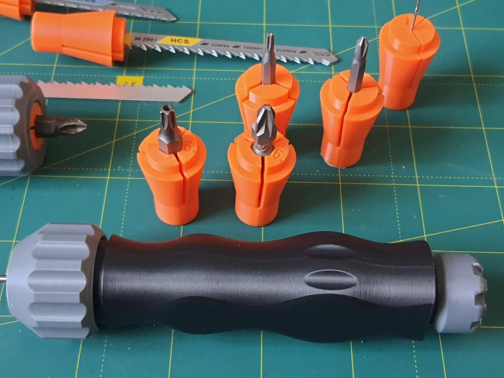 Universal ergonomic screwdriver Remixed by Dadikonna MakerWorld ...