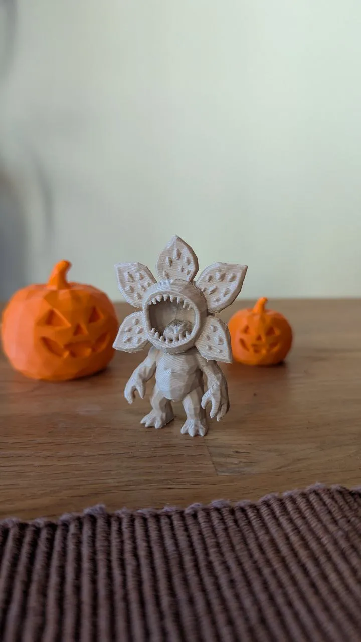 Low Poly Demogorgon - Stranger Things - Free 3D Print Model - MakerWorld