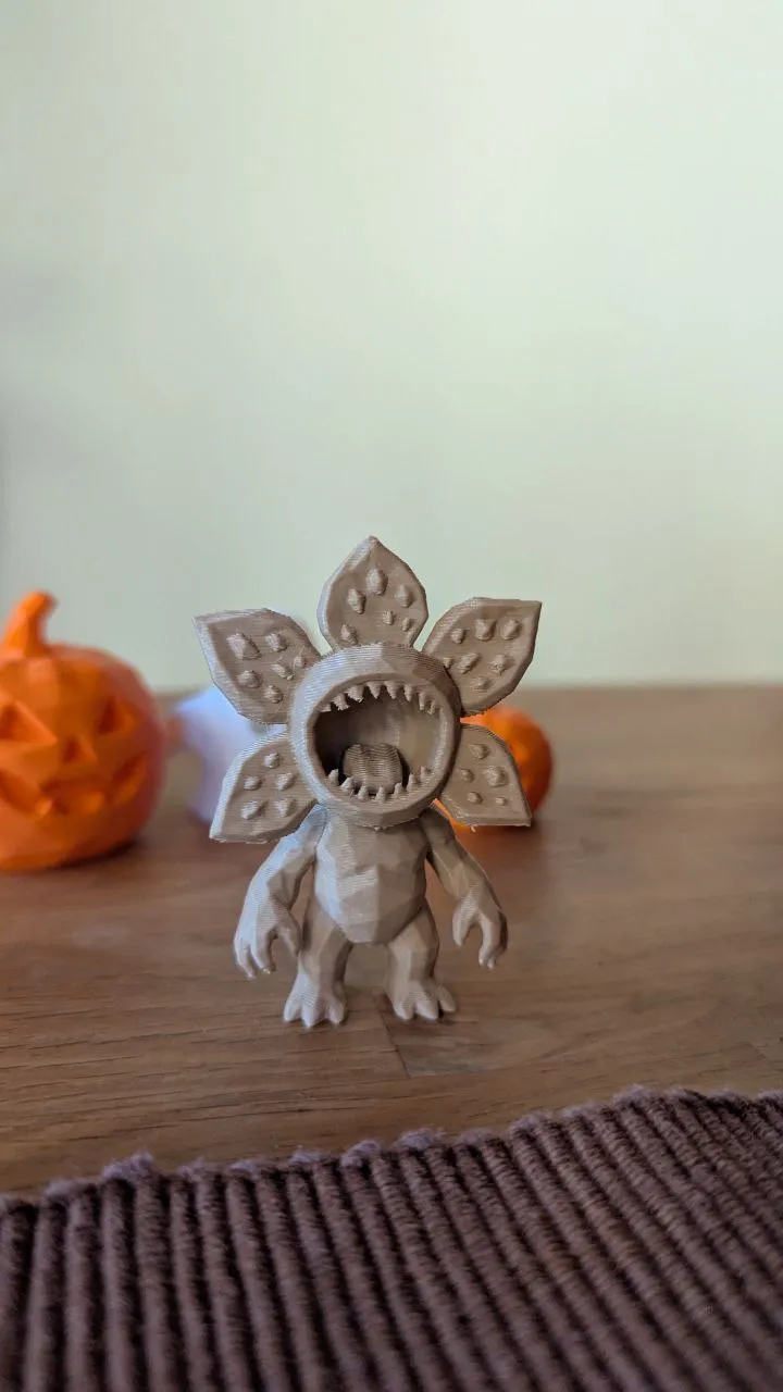 Low Poly Demogorgon - Stranger Things - Free 3D Print Model - MakerWorld