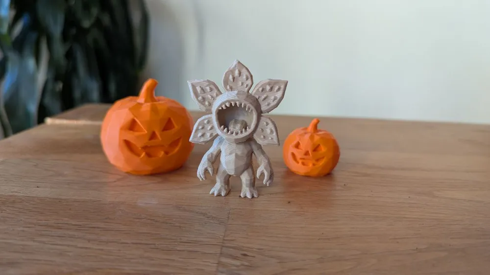 Low Poly Demogorgon - Stranger Things - Free 3D Print Model - MakerWorld