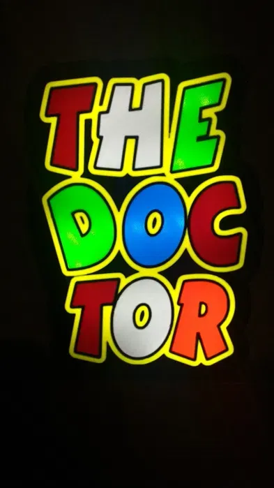 Lightbox The Doctor_Valentino Rossi by nunofernandes20 - MakerWorld