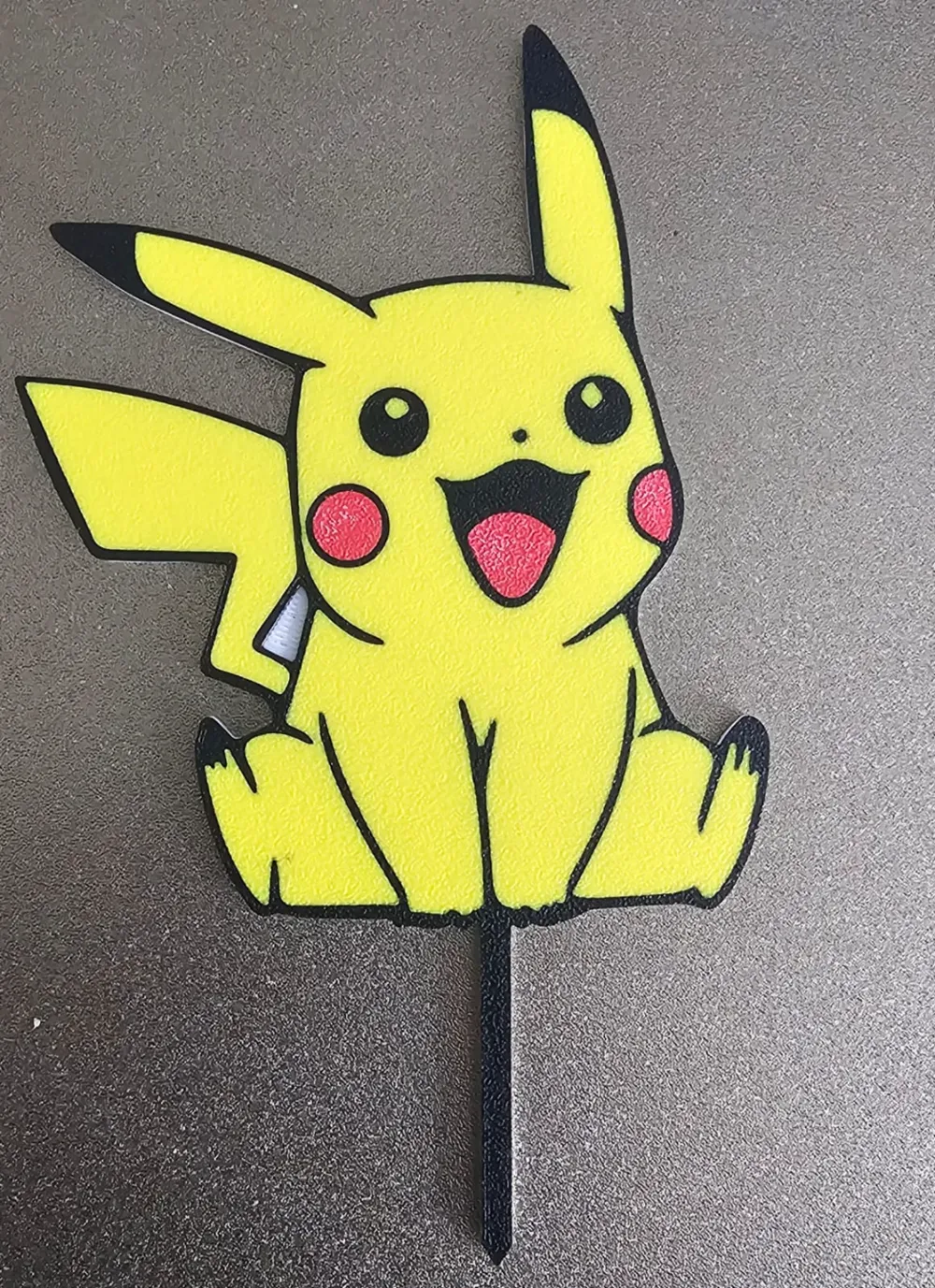Pikachu Topper Cake - Free 3D Print Model - MakerWorld
