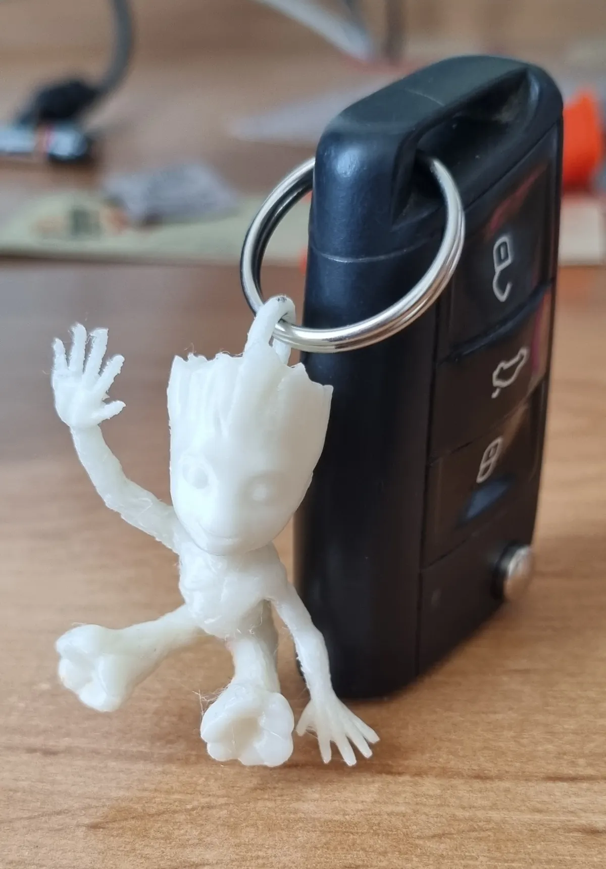 Keychain baby Groot - Free 3D Print Model - MakerWorld