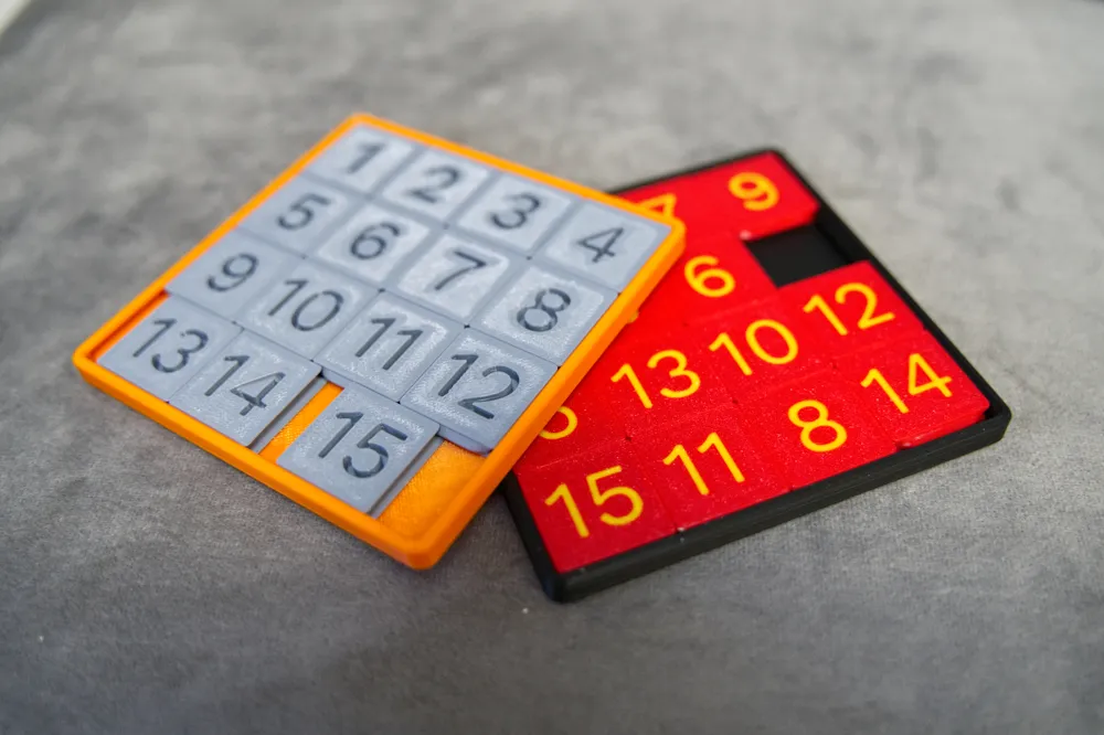 Sliding Number Game, perfect fit (upside downable) by StingRayCGI ...