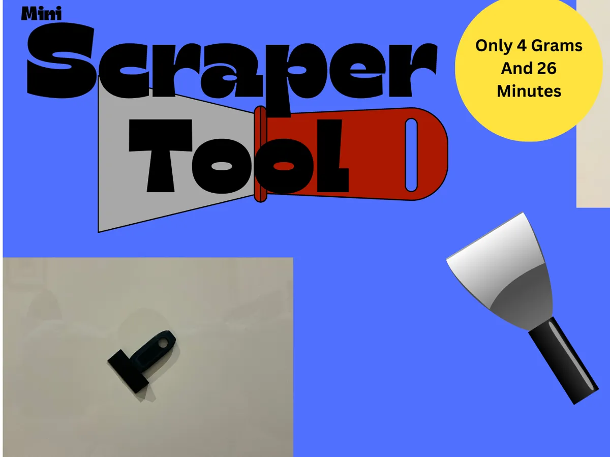 Small Scraper - Free 3D Print Model - MakerWorld