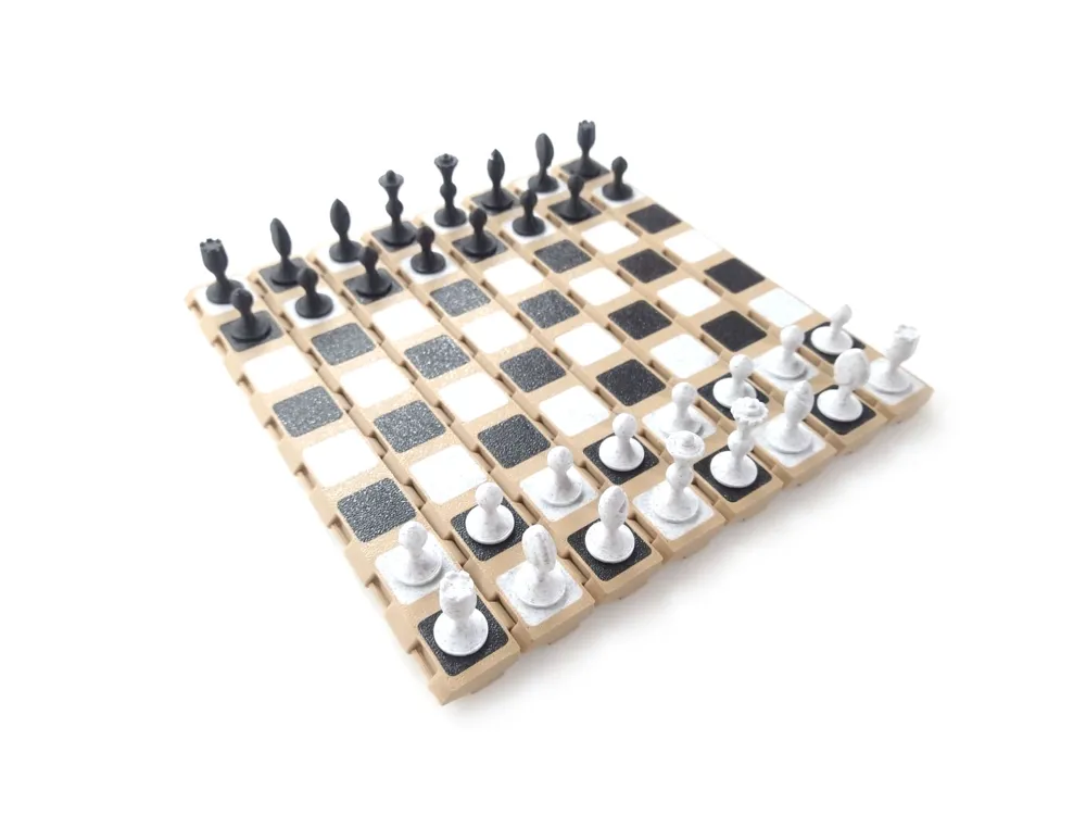 Roll Up Chess - Print in Place - (no TPU/assembly) by Rossero ...