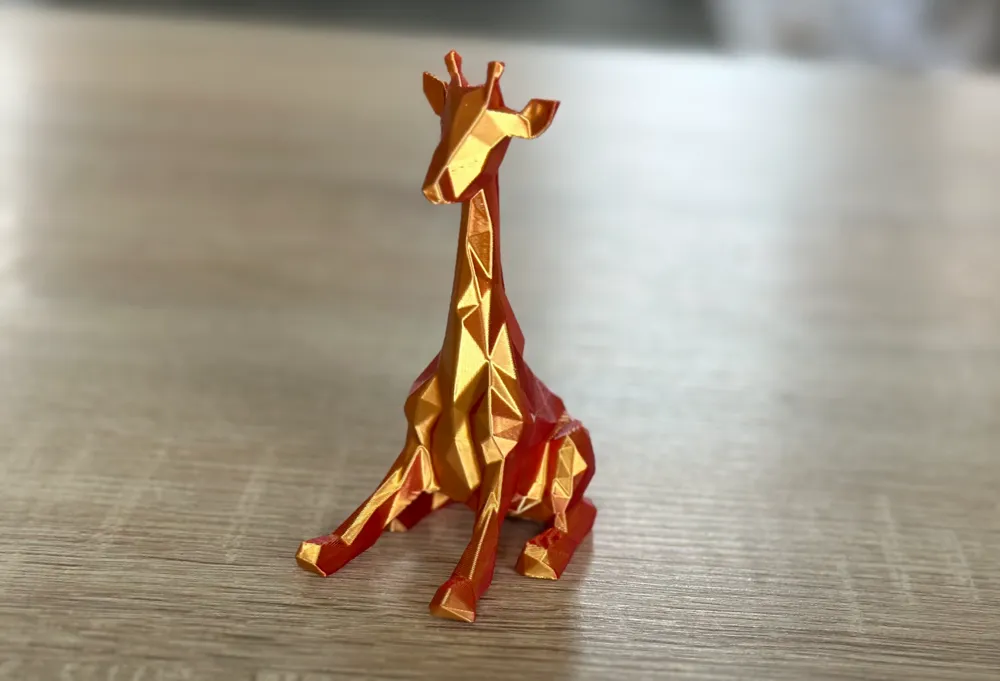 Low poly giraffe by 3Dcrabi - MakerWorld