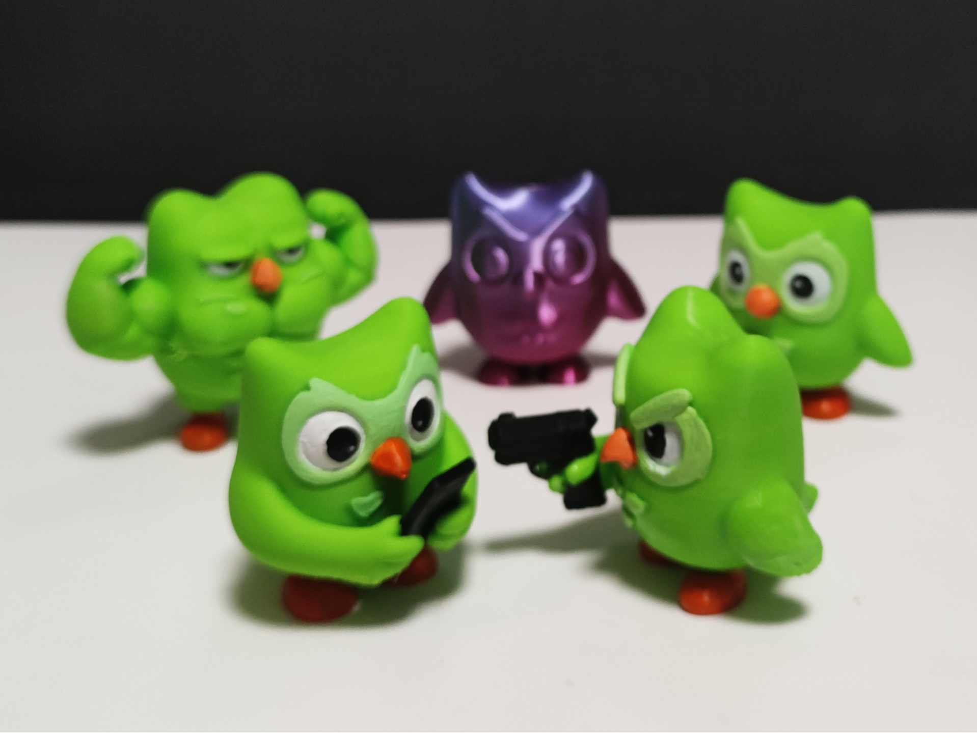 Duolingo Owl Duo by TiNiY MakerWorld: Download Free 3D Models