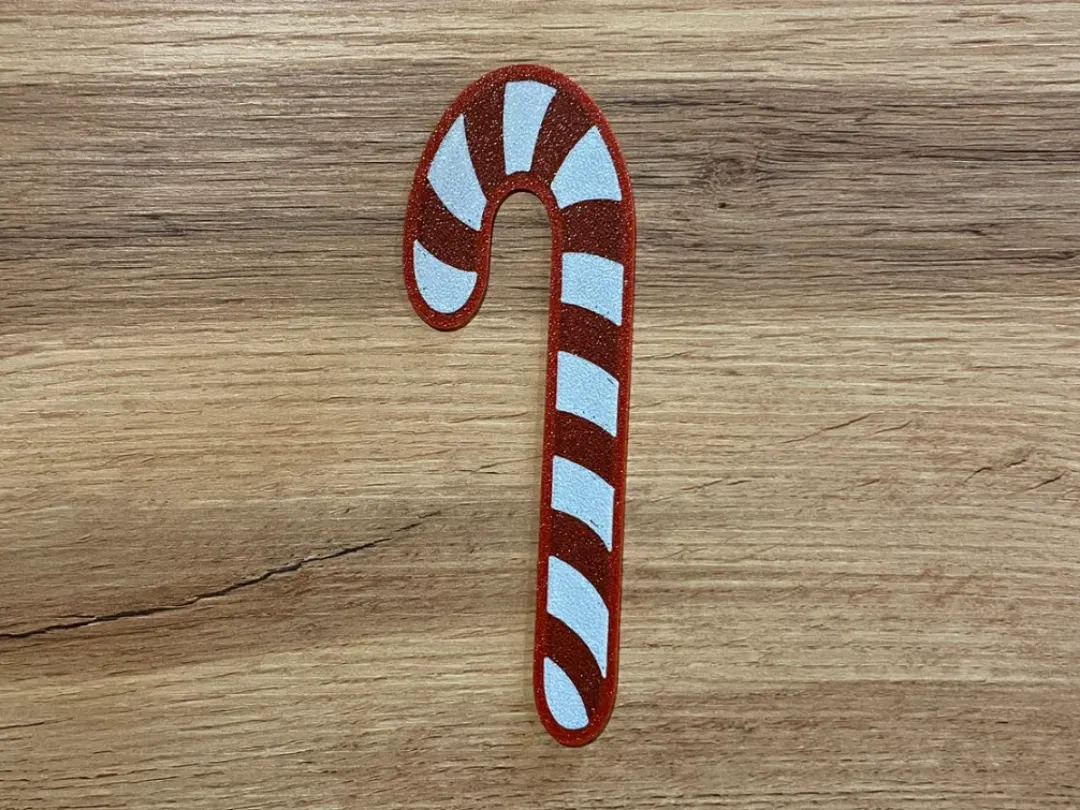Christmas Candy Cane Bookmark by Liiuk3D MakerWorld: Download Free 3D ...