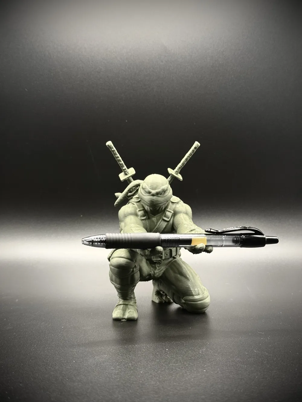 Ninja Turtles Leonardo Pen Holder ! TMNT - Free 3D Print Model - MakerWorld
