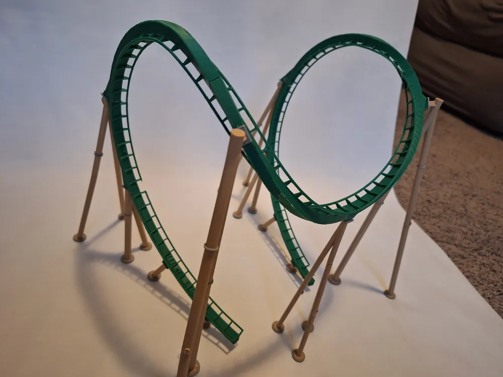 B&M Cobra Roll roller coaster model - Free 3D Print Model - MakerWorld