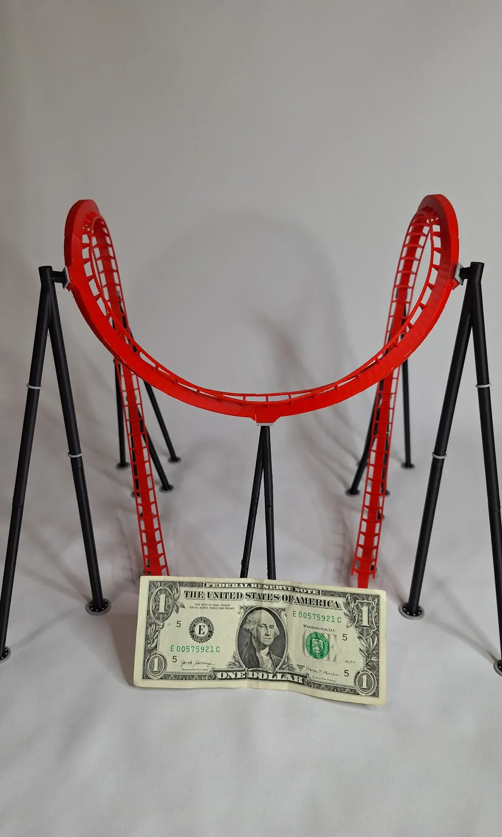B&M Cobra Roll roller coaster model - Free 3D Print Model - MakerWorld