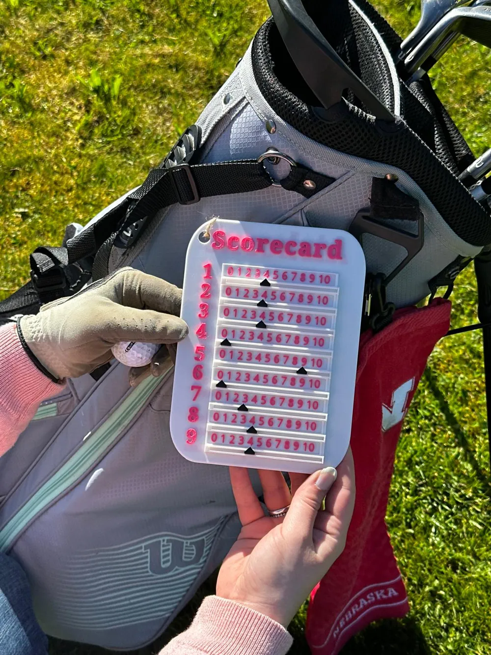 Airborne Golf Scorecard | Par 3 Beginner Game - Free 3D Print Model ...