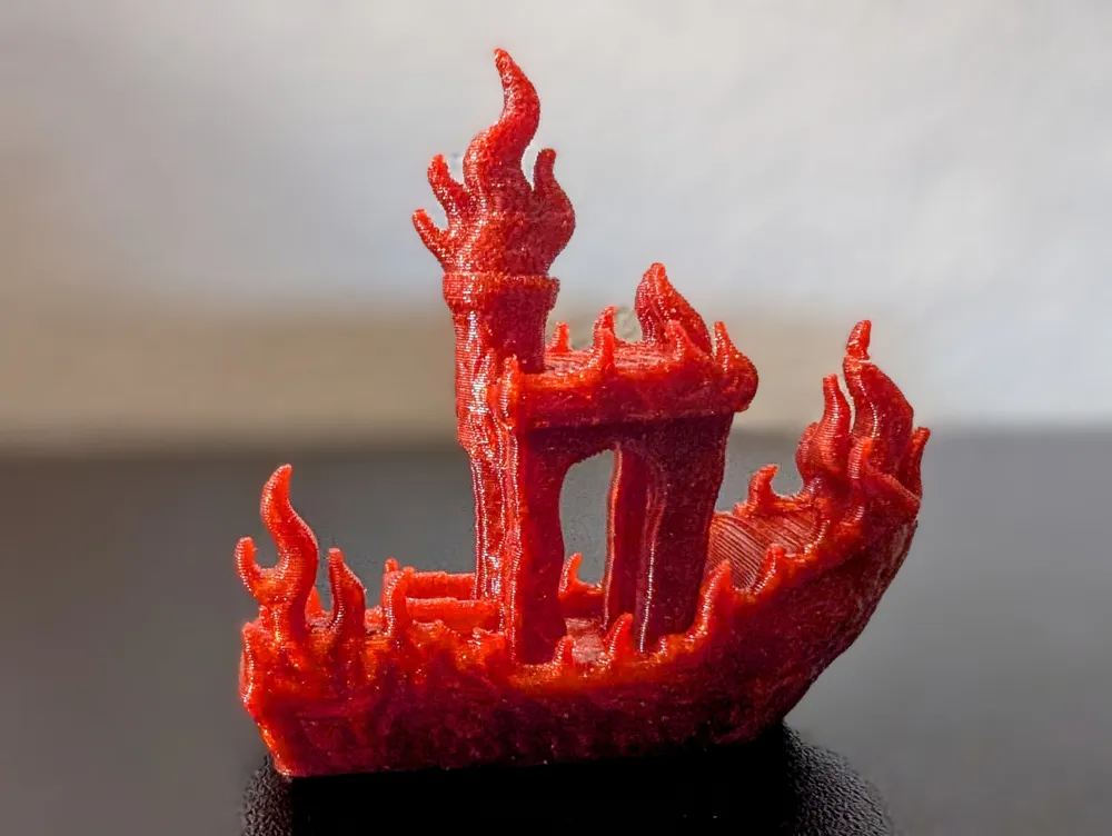 Flame Benchy – The Burning Testboat by Deadmoon MakerWorld: Download ...