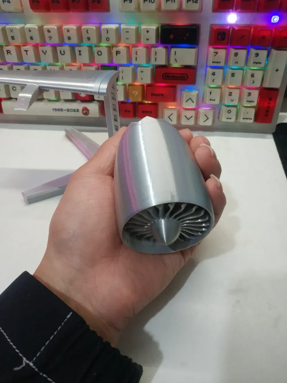 Aircraft Engine, Aircraft Nacelle, Engine, Airplane, Figurine by ...