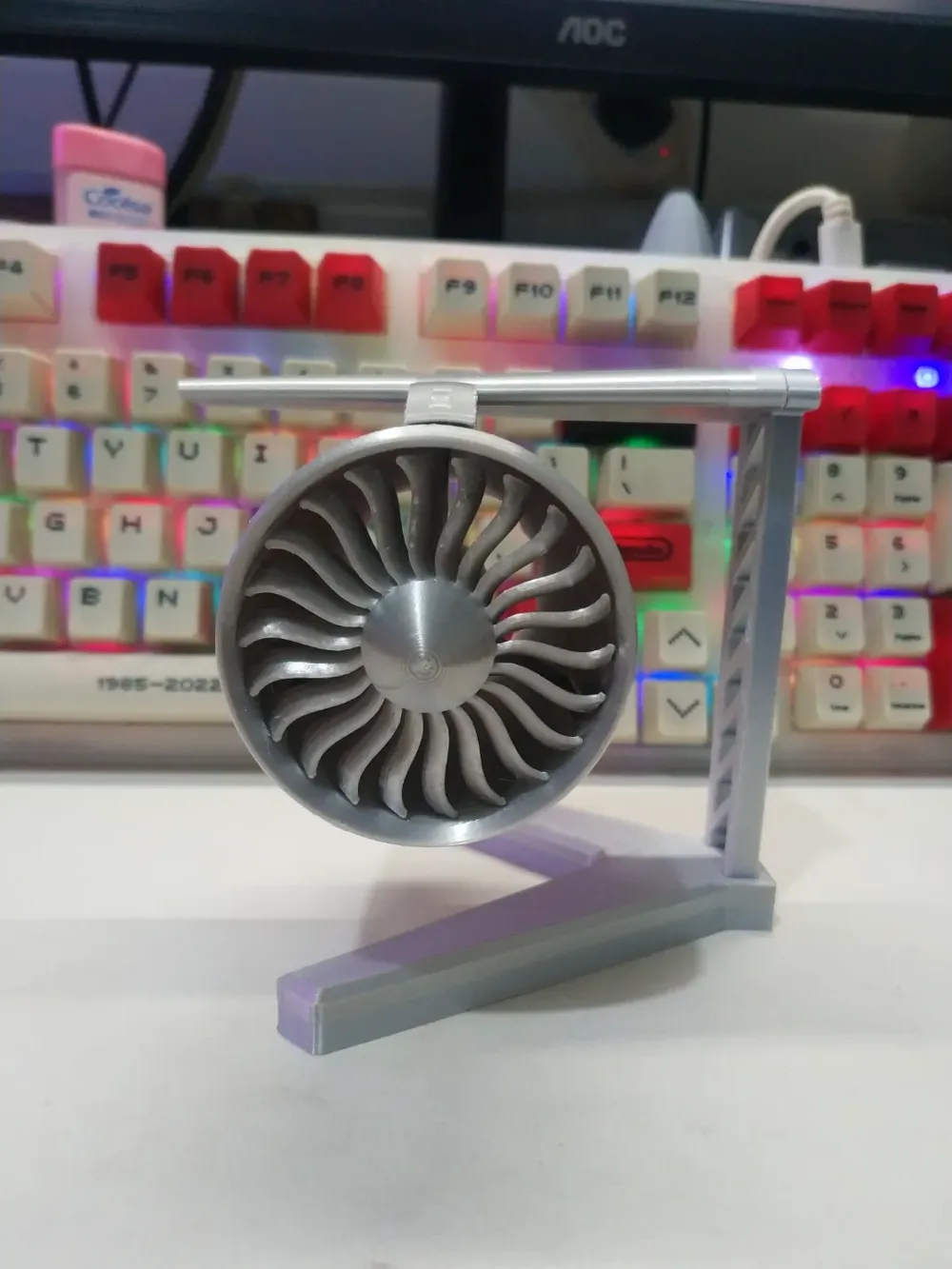 Aircraft Engine, Aircraft Nacelle, Engine, Airplane, Figurine by ...