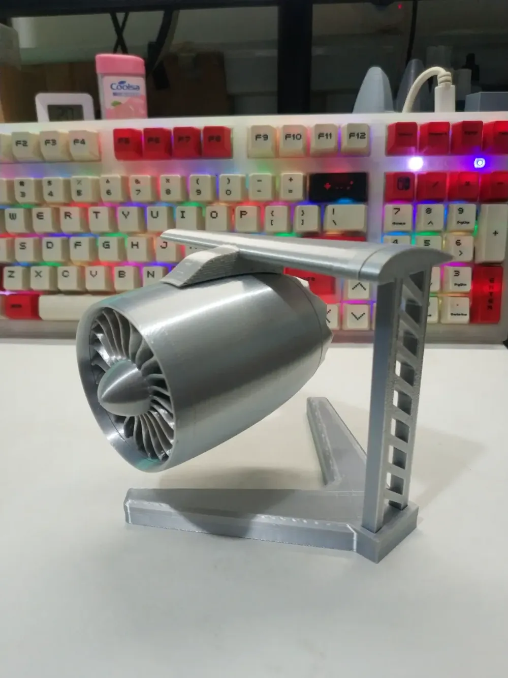 Aircraft Engine, Aircraft Nacelle, Engine, Airplane, Figurine by ...