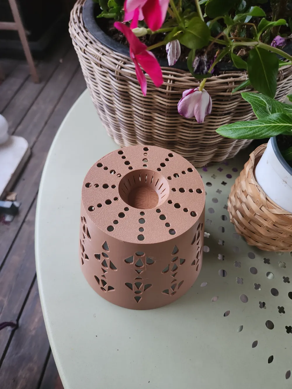 Large Orchid Pot, 6.7 Inch Orchid Pots with Holes - Free 3D Print Model ...