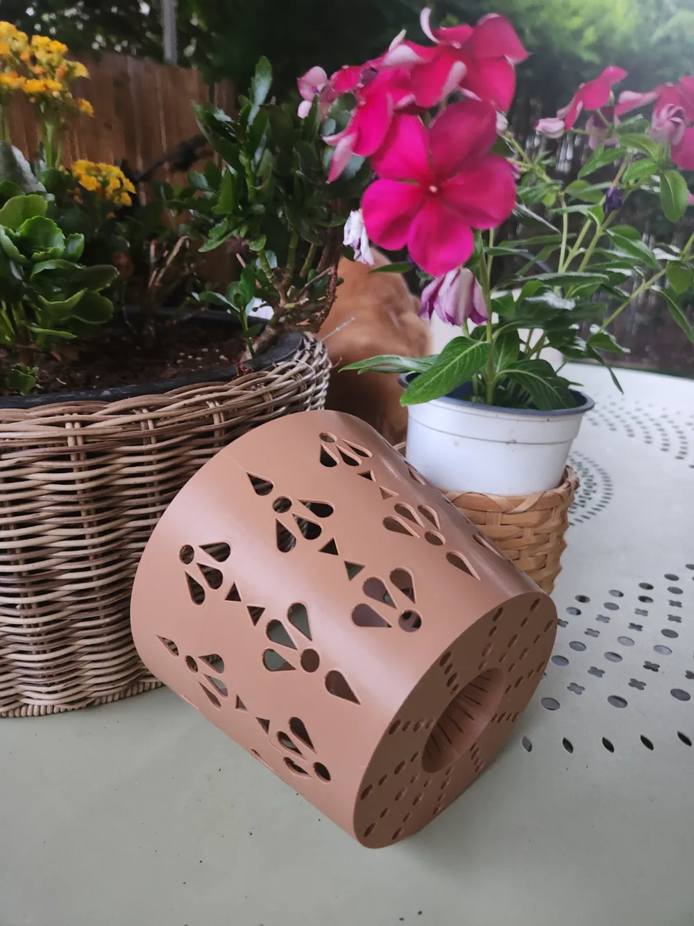Large Orchid Pot, 6.7 Inch Orchid Pots with Holes - Free 3D Print Model ...