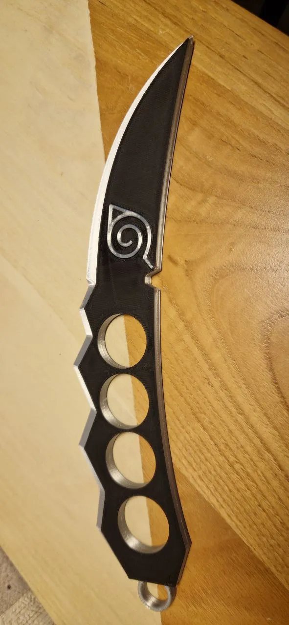 Asuma Sarutobi Chakra Blade by TetsuoMakerWorld: Download Free 3D Models