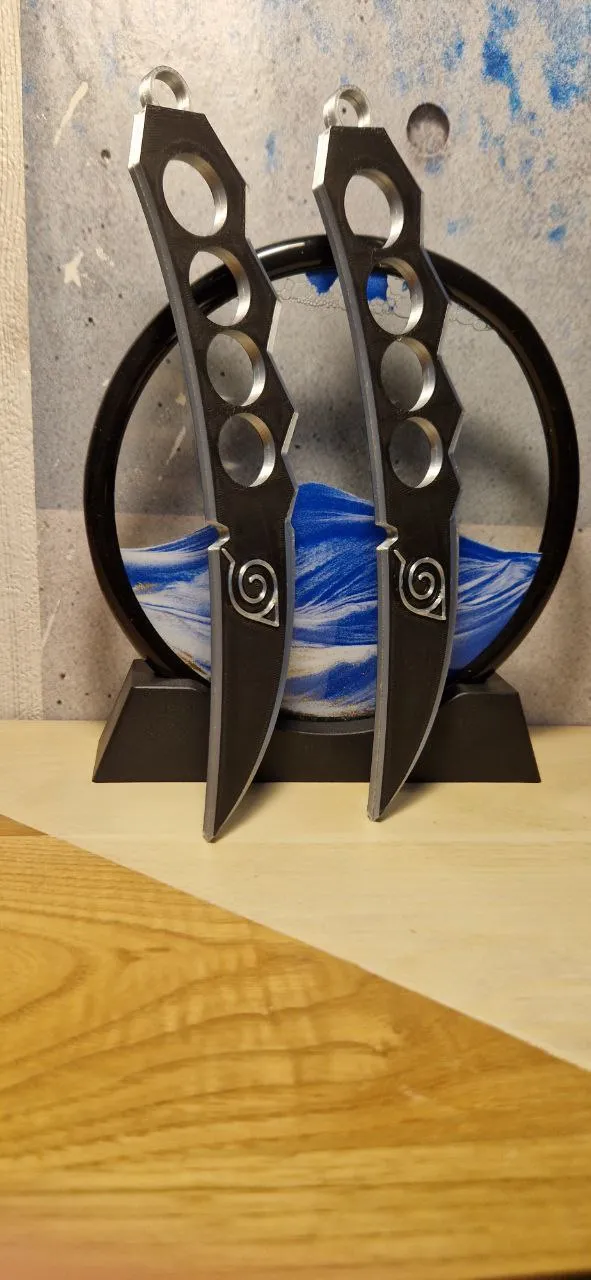 Asuma Sarutobi Chakra Blade by TetsuoMakerWorld: Download Free 3D Models