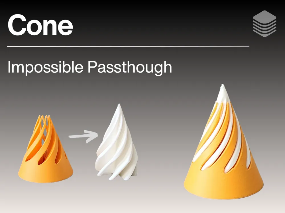 Cone Impossible Passthrough by The Duck Vault MakerWorld: Download Free ...