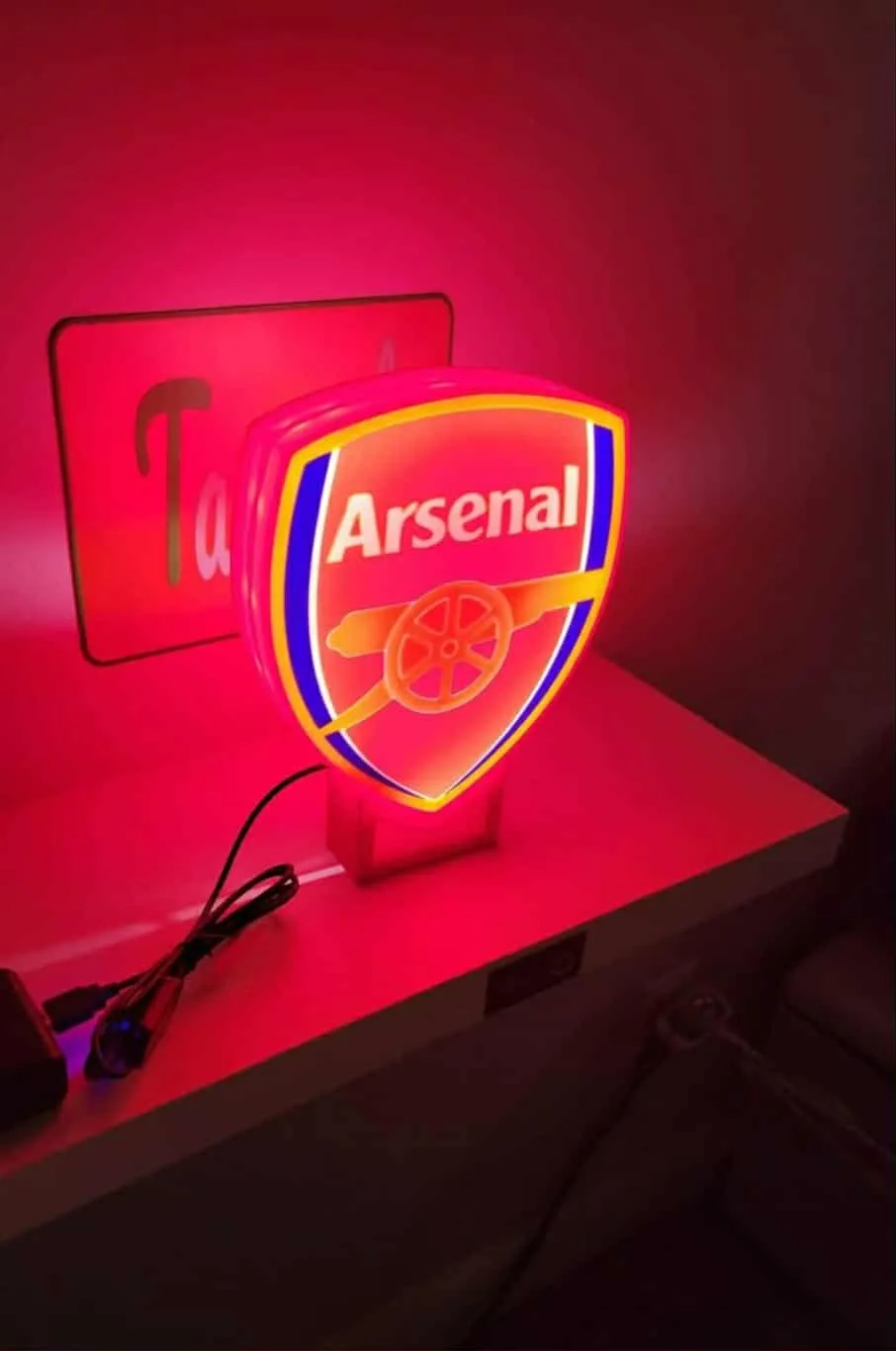 arsenal led light - Free 3D Print Model - MakerWorld