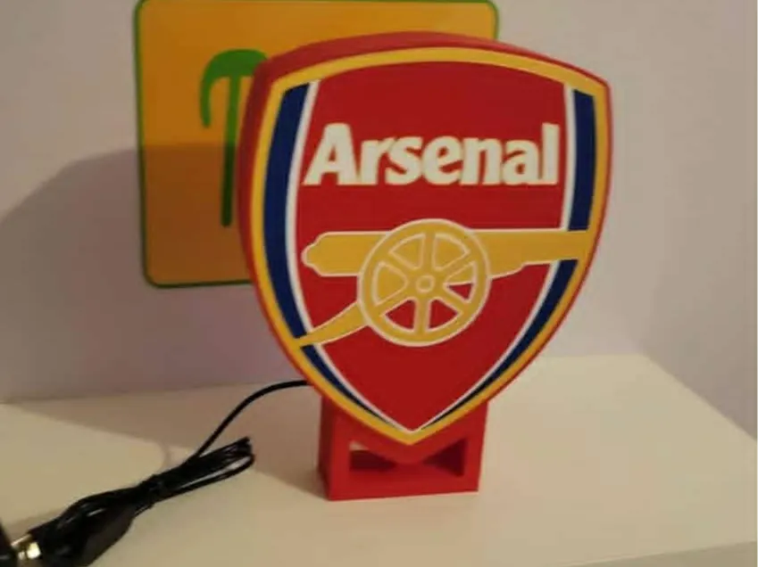 arsenal led light - Free 3D Print Model - MakerWorld