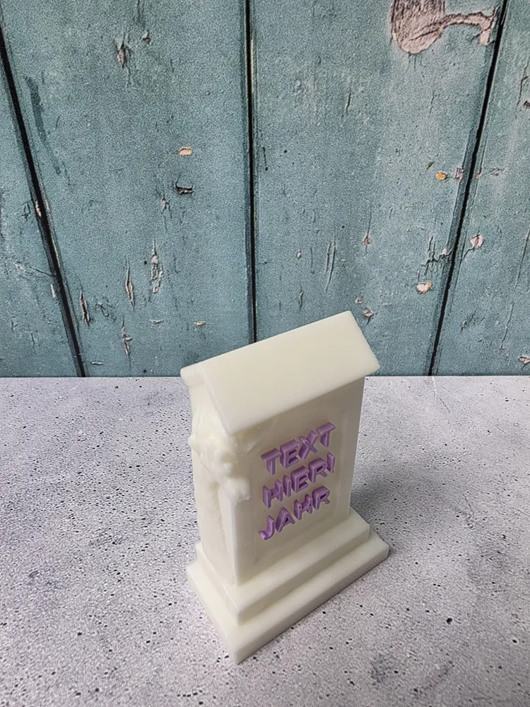 Customizable Tombstone / Monument by UnikatLE MakerWorld: Download Free ...