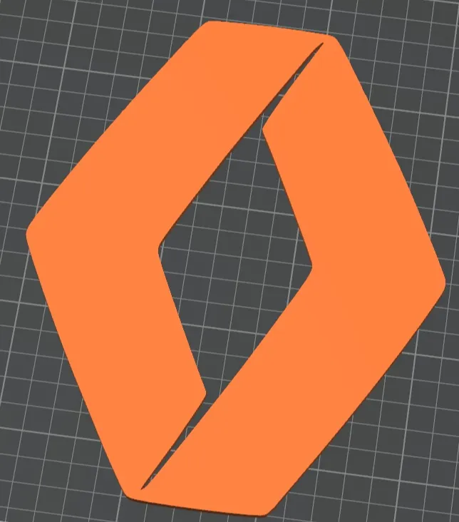 Renault - car logo stencil by akristofic - MakerWorld