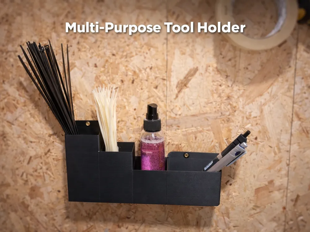 Multi-Purpose Tool Holder - Free 3D Print Model - MakerWorld