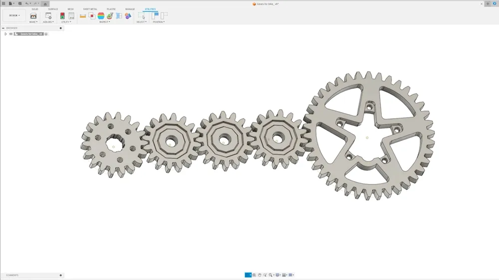 Bike With 3D Printed Gears by Well Done Tips MakerWorld: Download Free ...