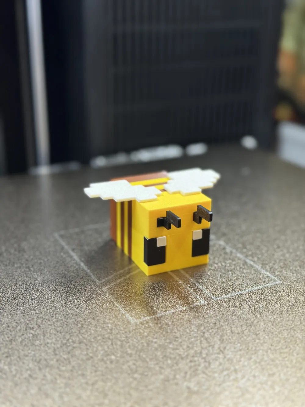 Minecraft Bee by Z3D Design MakerWorld: Download Free 3D Models