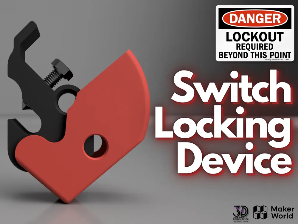 Switch Locking device by 3DCREATION MakerWorld: Download Free 3D Models