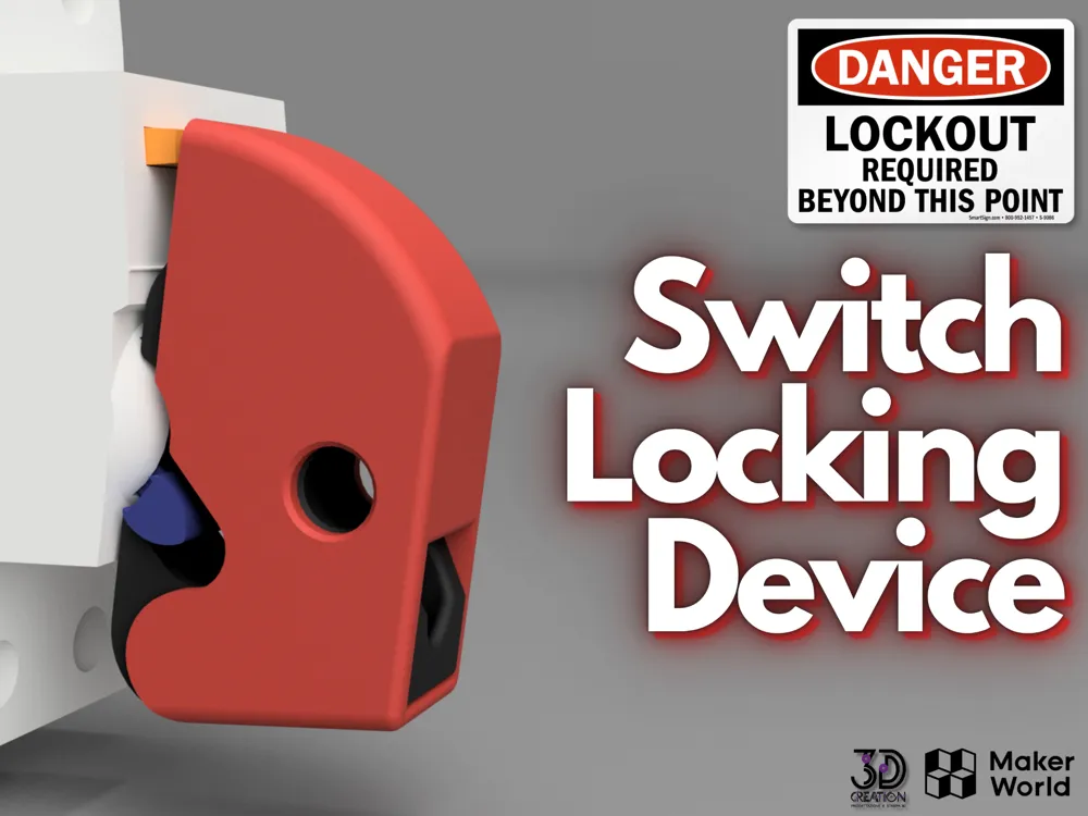 Switch Locking device by 3DCREATION MakerWorld: Download Free 3D Models
