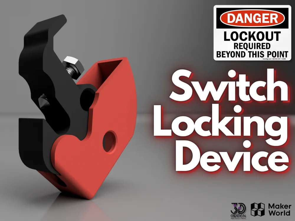 Switch Locking device by 3DCREATION MakerWorld: Download Free 3D Models