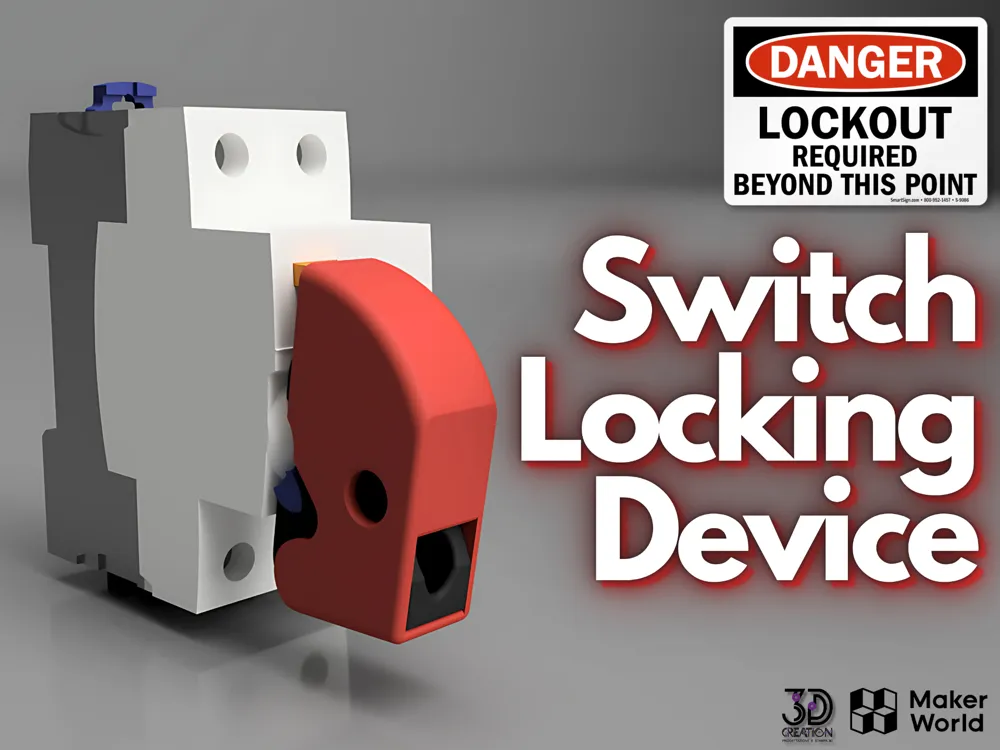 Switch Locking device by 3DCREATION MakerWorld: Download Free 3D Models