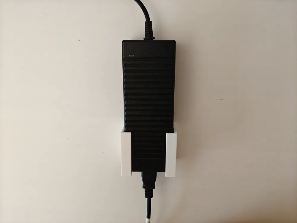 Customizable power supply wall mount - Free 3D Print Model - MakerWorld